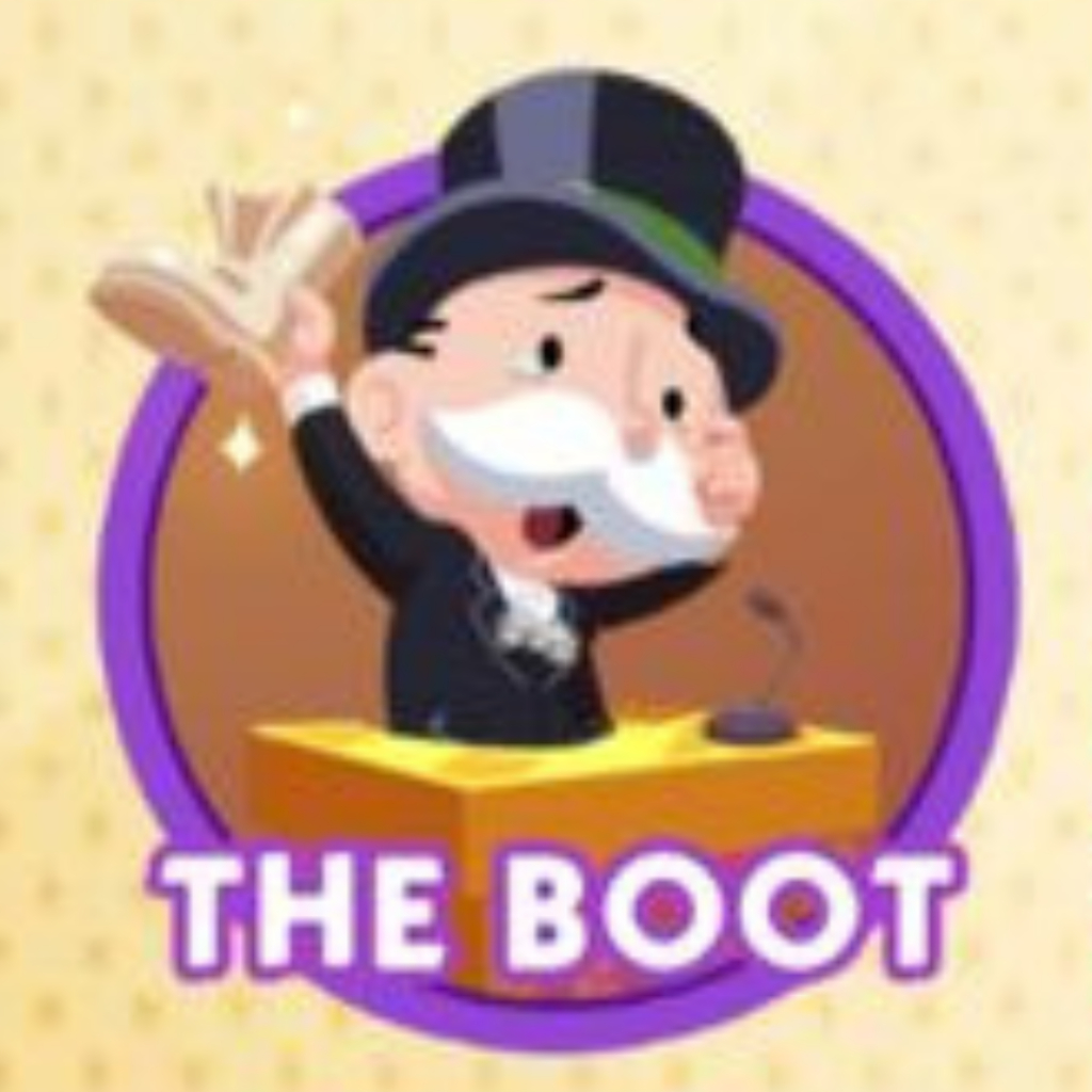 Monopoly Go THE BOOT Sticker | Shopee Malaysia