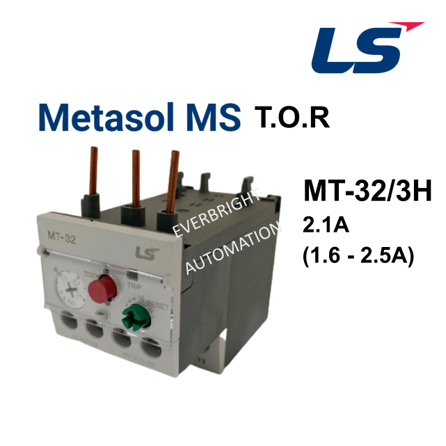 LS MT-32/3H-2.1A Thermal Overload Relay T.O.R MC-9b Contactor UR-02 ...