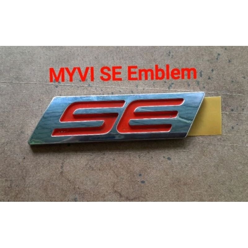 ORIGINAL Emblem SE utk perodua myvi SE2 | Shopee Malaysia