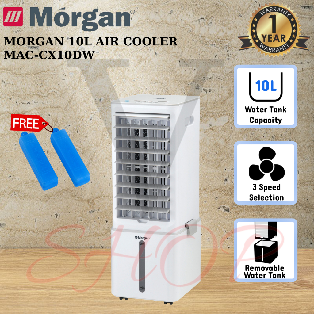 MORGAN 10L AIR COOLER MAC-CX10DW || KHIND 20L AIR COOLER WITH REMOTE CONTROL EAC200 | Shopee ...