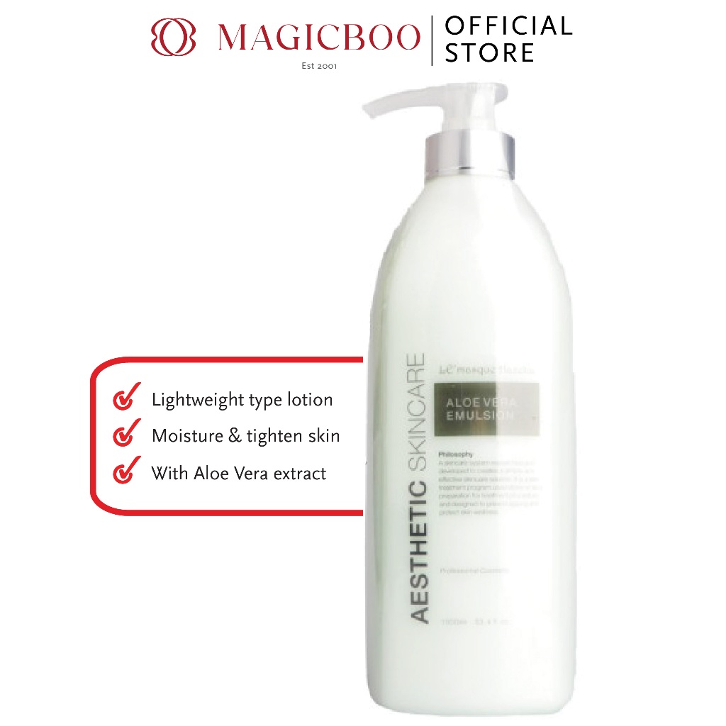 Magicboo Lemasque Aloe Vera Emulsion 1000ml | Shopee Malaysia