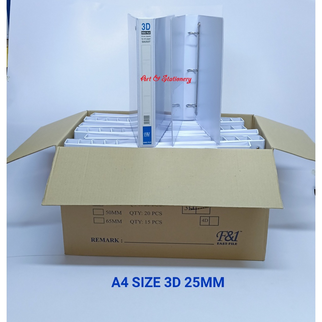 EAST FILE 2D, 3D & 4D RING FILE (AVAILABLE IN A4 & A3 SIZE) READY STOCK | Shopee Malaysia