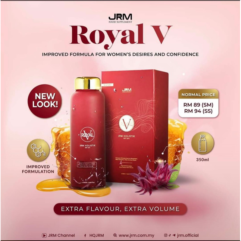 Royal v Baru 300 ml JRM | Shopee Malaysia