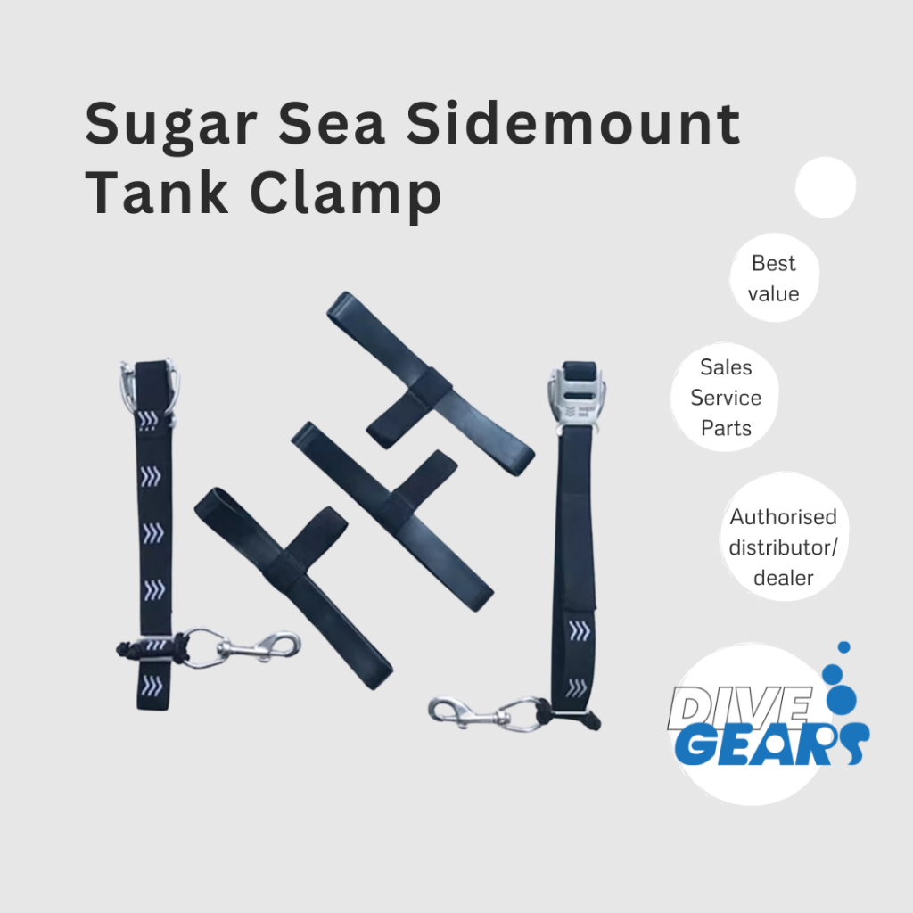 Sugar Sea Sidemount Tank Clamp Sidemount Diving Equipment | Shopee Malaysia