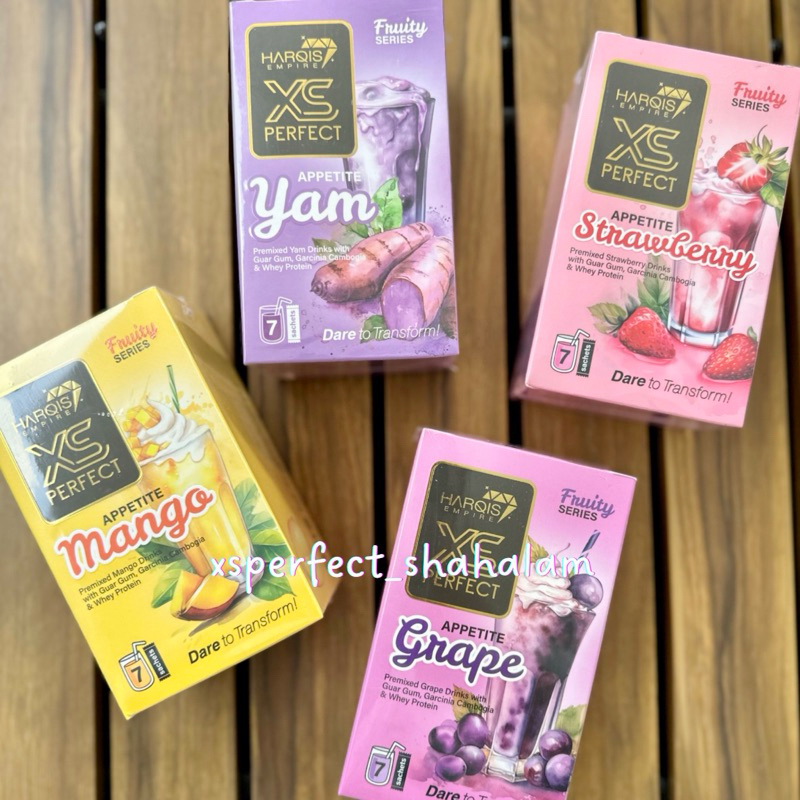 XS PERFECT DRINKS Fruity Appetite Series | Shopee Malaysia