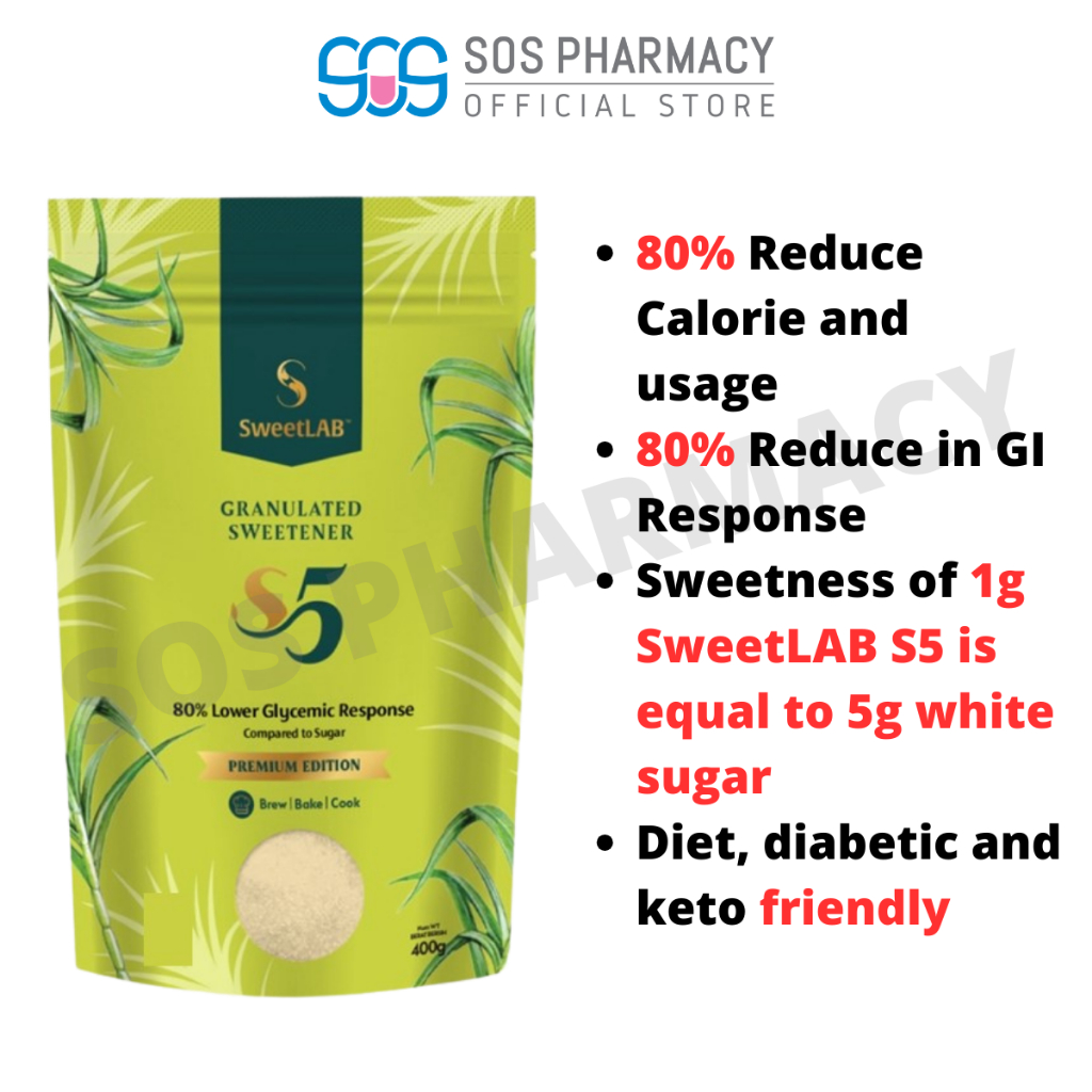 SweetLAB S5 Granule Sweetener/Gula (400g) | Shopee Malaysia