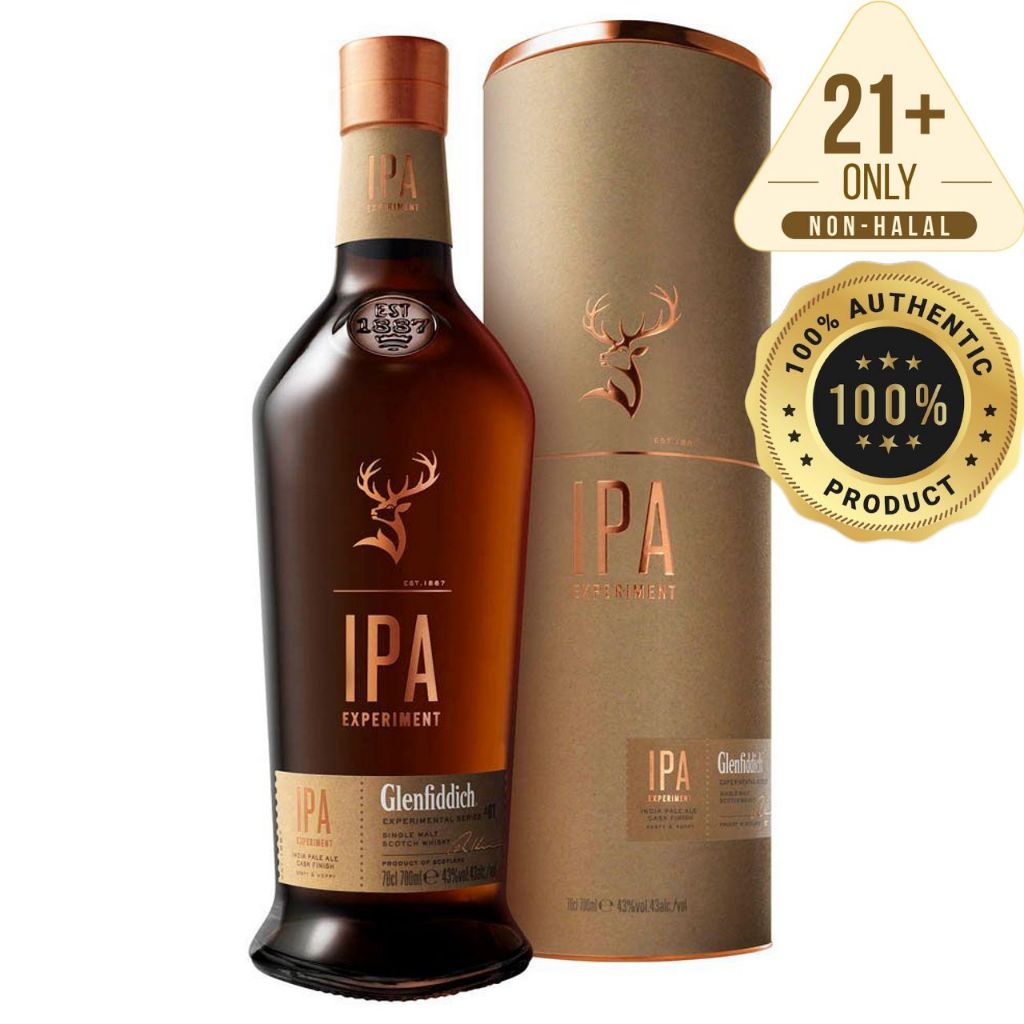 Glenfiddich IPA Experiment Single Malt Scotch Whisky 700ml | Shopee ...