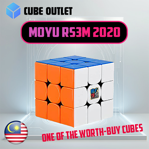 [CUBE OUTLET] MOYU RS3M 2020 3X3 (MAGNETIC) SPEEDCUBE | Shopee Malaysia