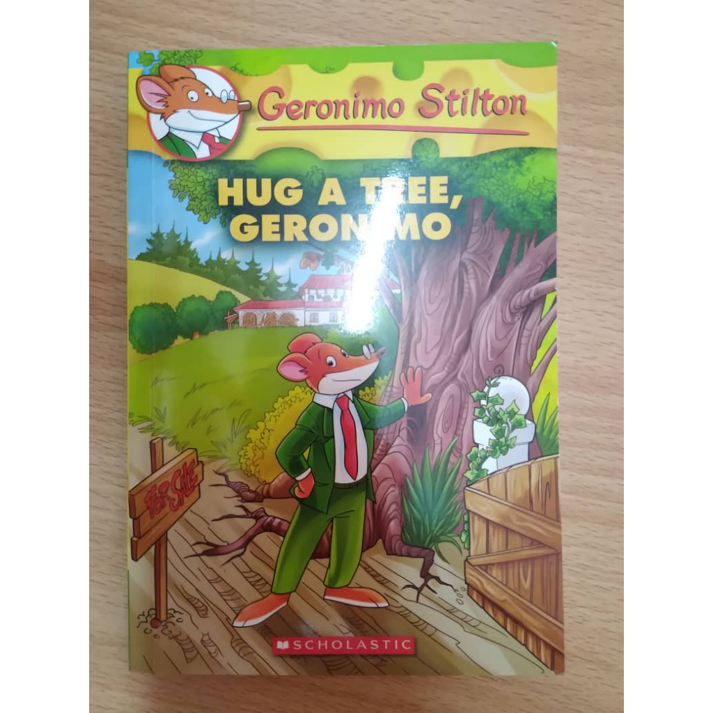 Geronimo Stilton #69: Hug a Tree, Geronimo (preloved but condition like ...