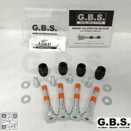 GBS Front Disc Brake Caliper Pin for PERODUA MYVI LAGI BEST, AXIA ...