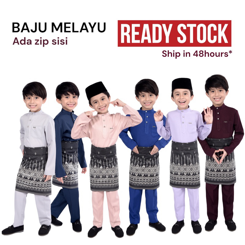 [CLEARANCE STOCK] Baju Melayu Kanak-Kanak dan Budak : Keek Collection ...