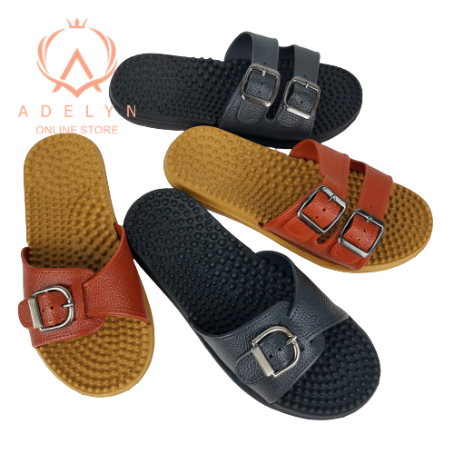 SLIPPER MASSAGE AD1 LADY WOMEN SLIP ONS EVA HEALTHY LIGHT QUALITY ...