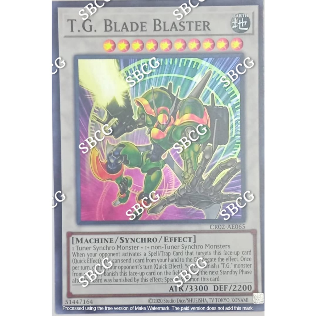 Creation Pack 02 "T.G. Blade Blaster" ( CR02-AE065 ) | Shopee Malaysia