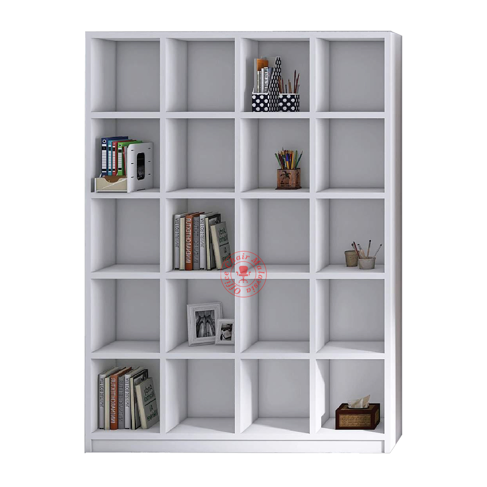 [30mm Thicker] 8/10/12/15/20 Compartment Bookshelf / File Cabinet ...