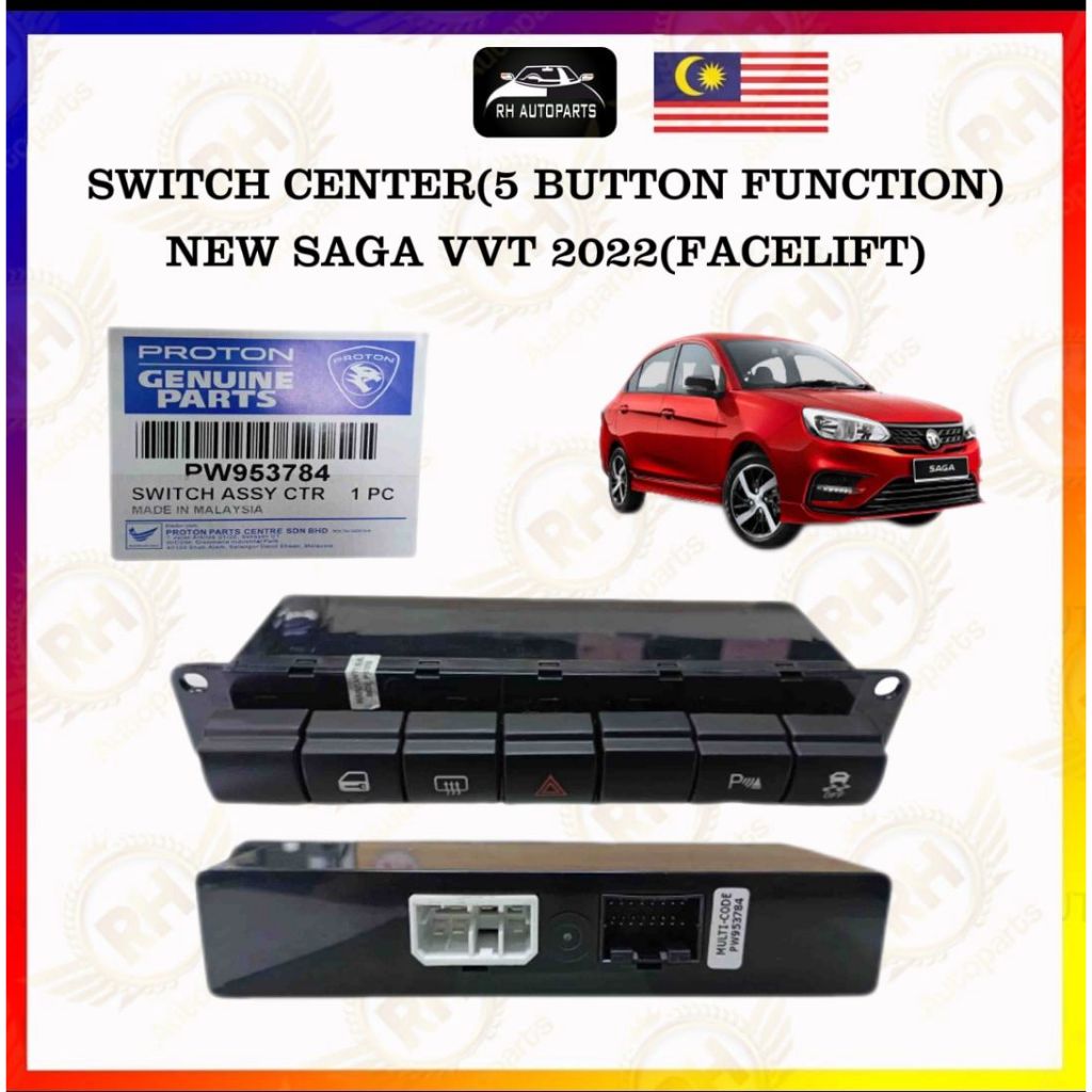 Proton New Saga VVT (BT, Mk4) Third generation (BT3; 2016) Dashboard ...
