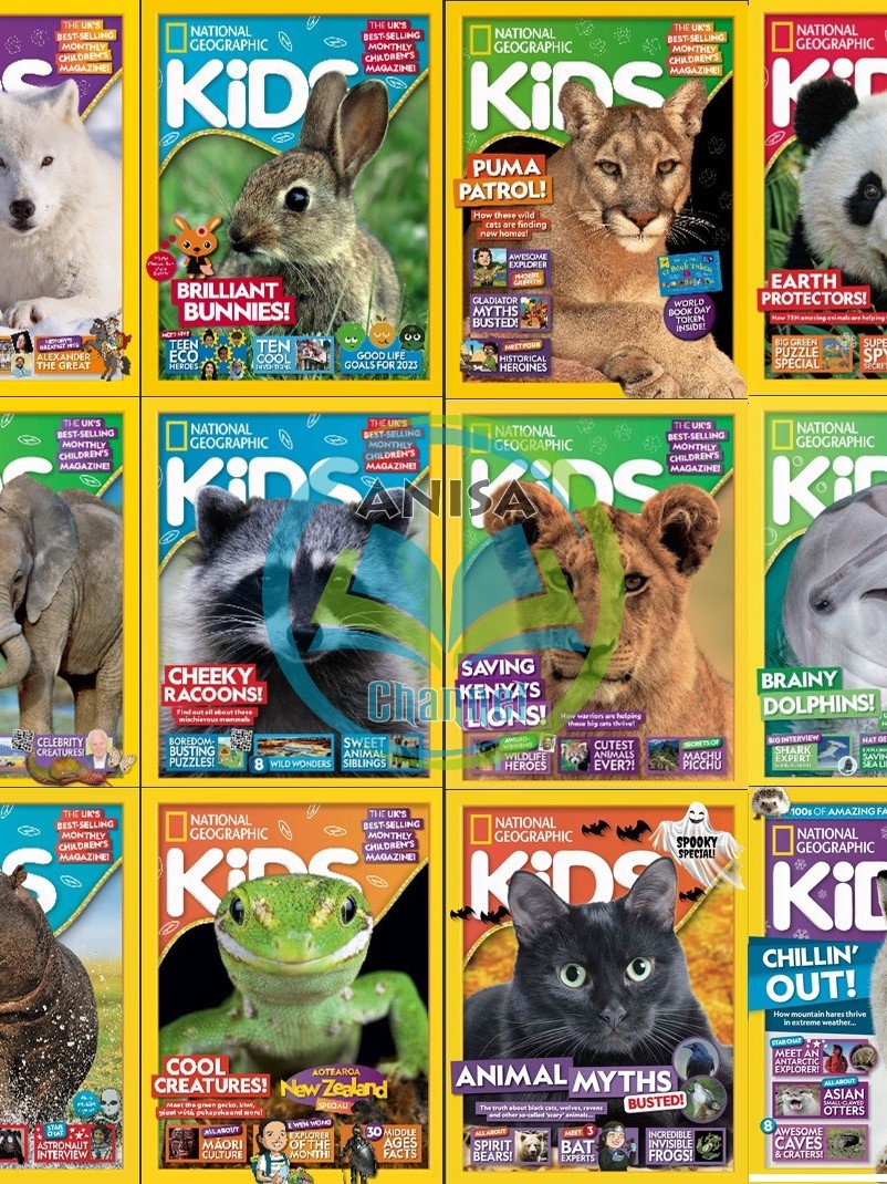 [eMagazine/PDF] National Geographic Kids UK – Full Year 2023 Issues Collection (12 Issues ...