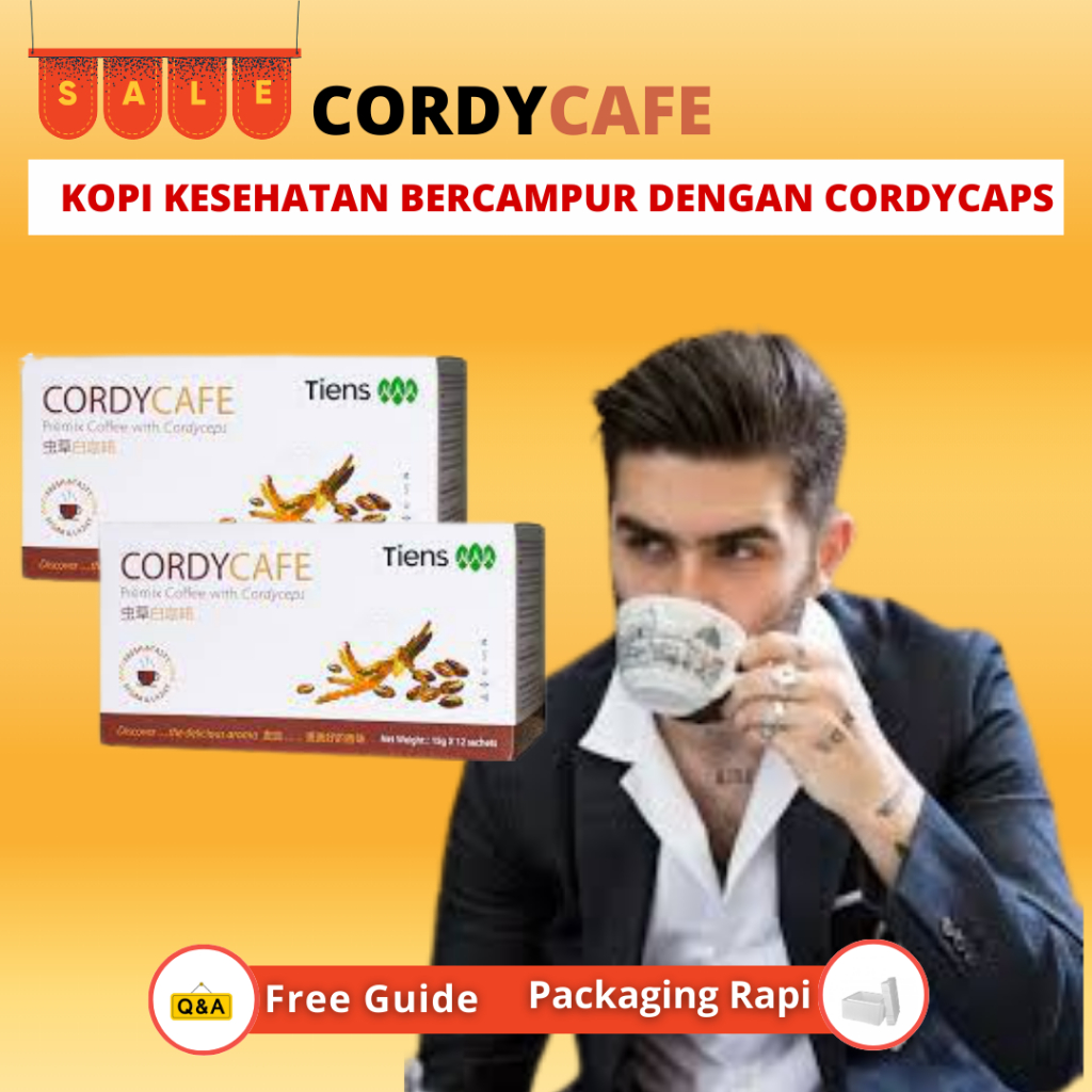 CORDYCAFE - CORDY COFEE TIENS - KOPI KESIHATAN- KOPI KUAT UNTUK LELAKI ...