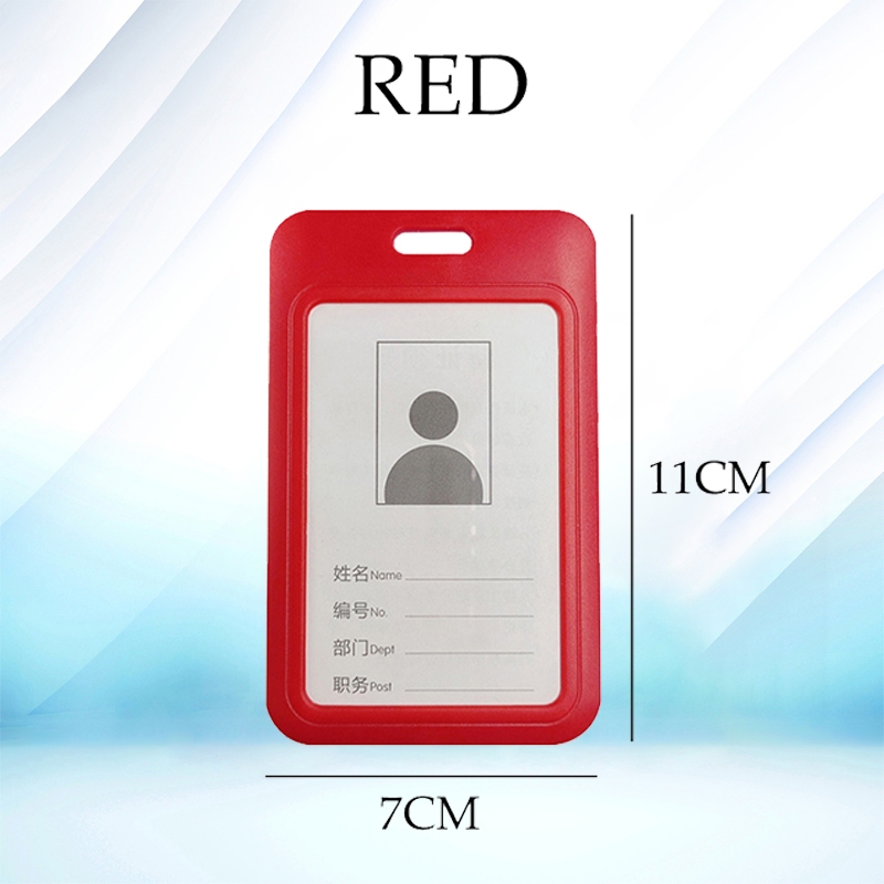1PC QUAFF Single Sided PP Card Holder Vertical C-593V ID Holder ...