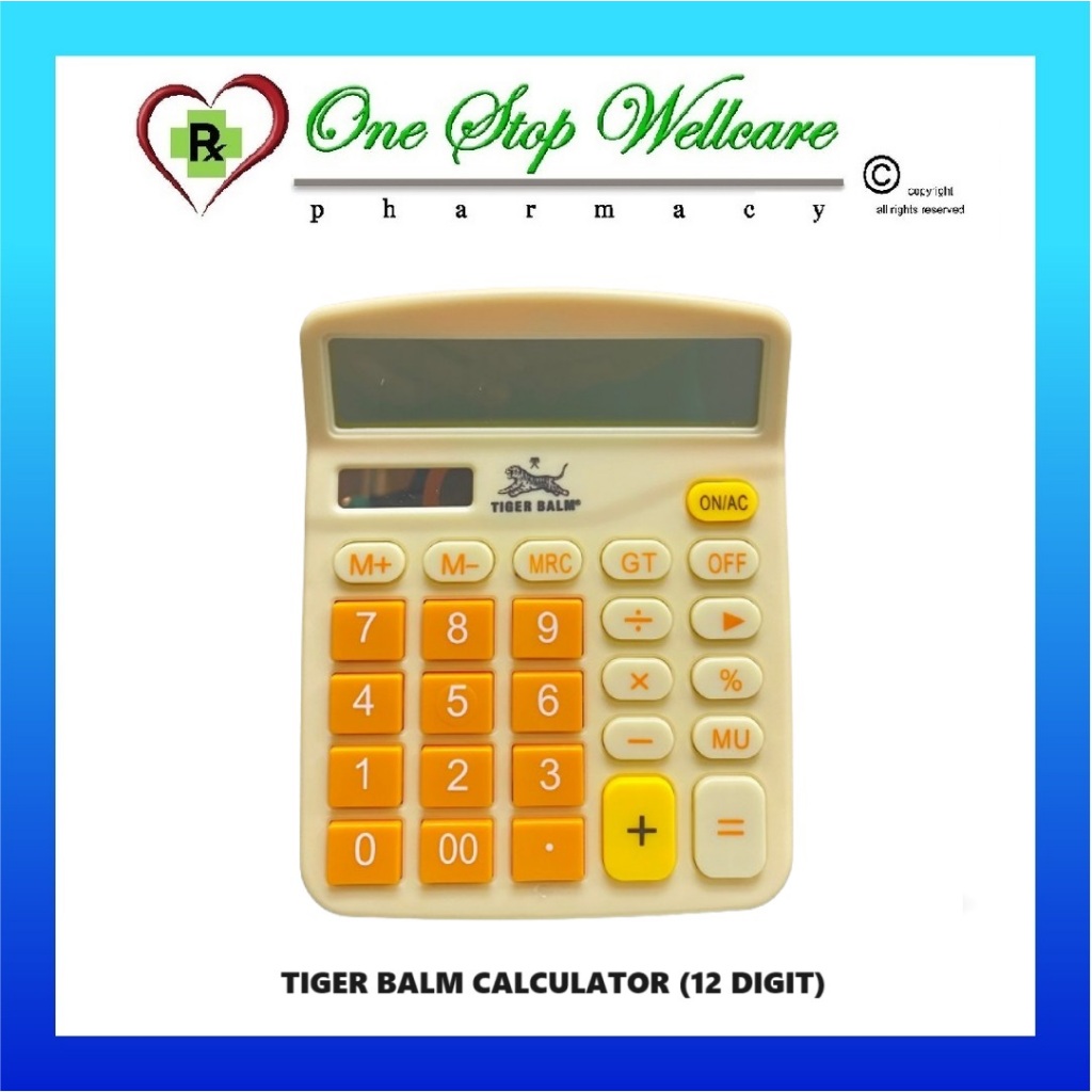 TIGER BALM PENGIRA (12 DIGIT) / TIGER BALM CALCULATOR (12 DIGIT ...