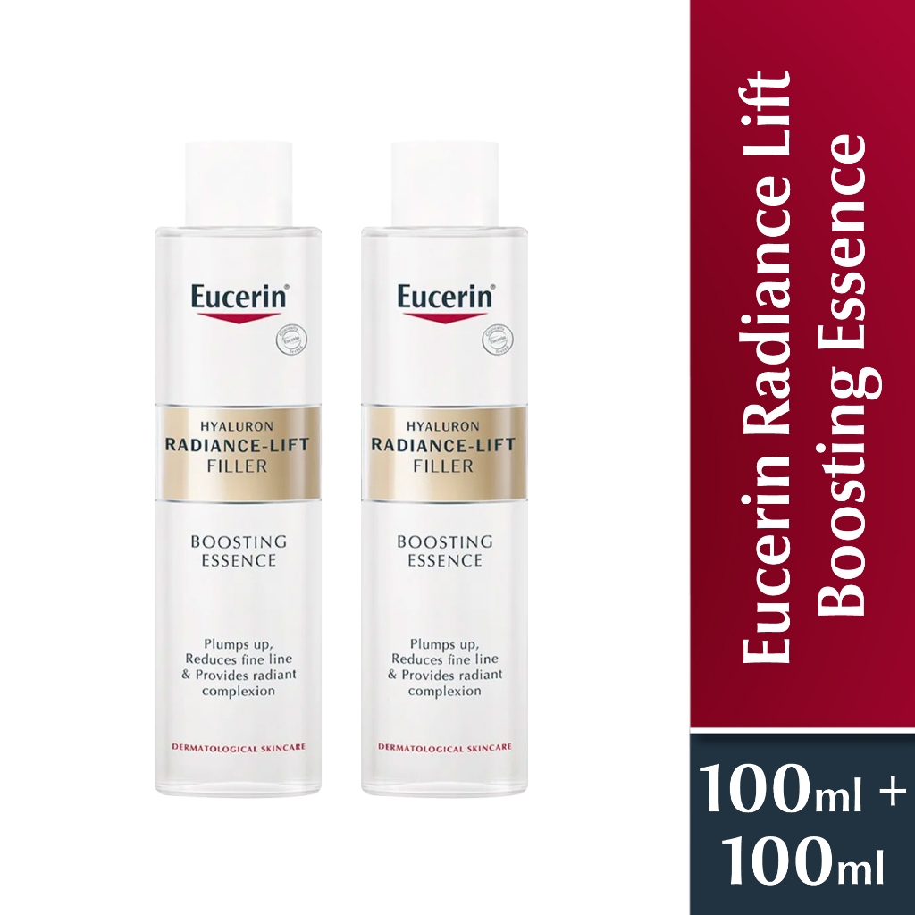 Eucerin Radiance Lift Boosting Essence 100ml x 2 Twin Pack | Shopee ...