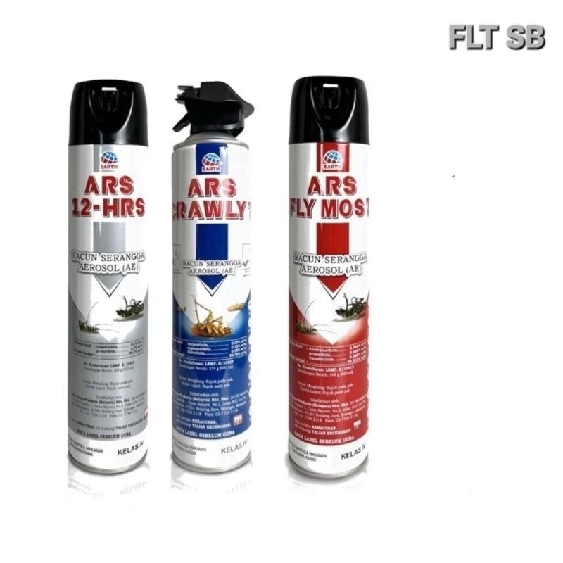 ARS FLY Aerosol Racun Serangga 525ml / 600ml | Shopee Malaysia