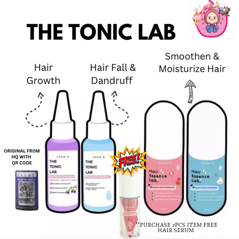 ZAEM’s THE TONIC LAB BY ZAEMS HAIR ESSENCE LAB TONIC LAB ZAEM Hair ...