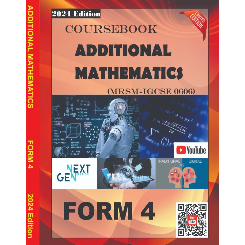 Add Maths F4 MRSM-IGCSE 2024 Edition | Shopee Malaysia