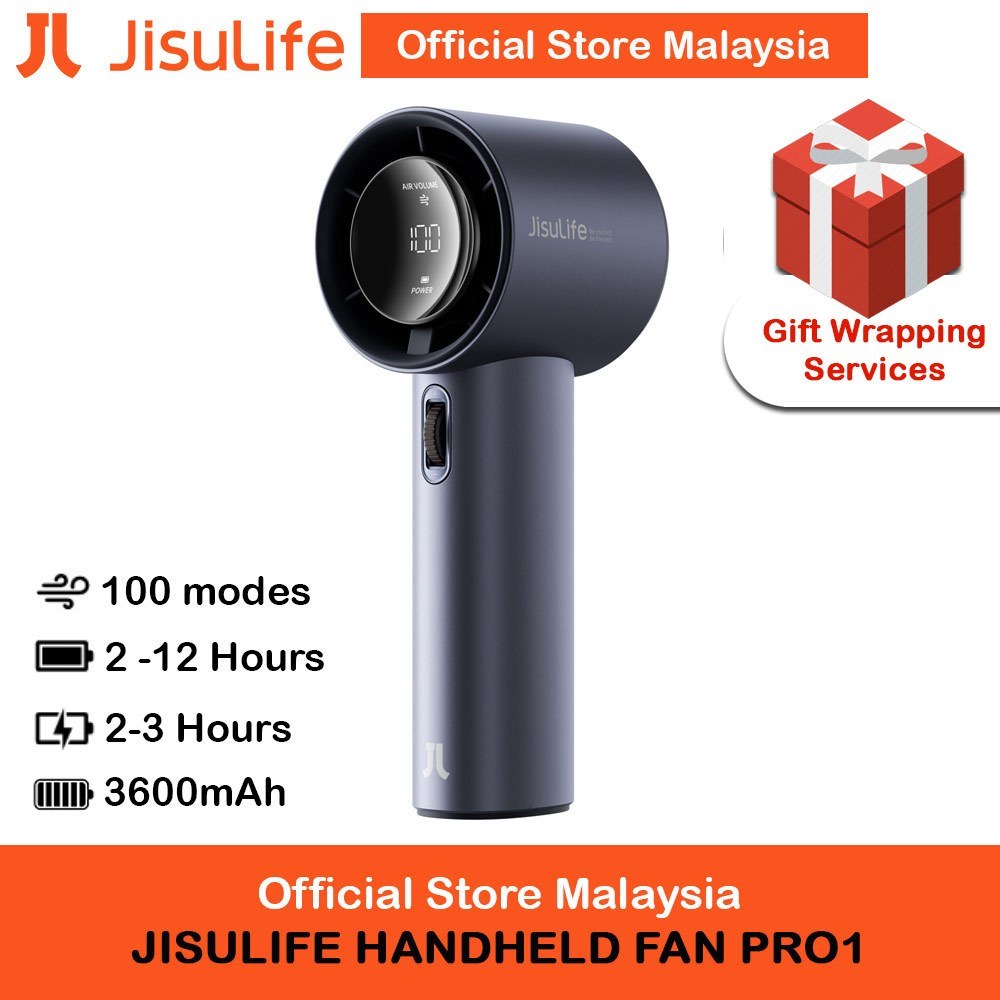 Jisulife Super Power 100 Speed Turbo Strong Wind Portable Fast Charge ...