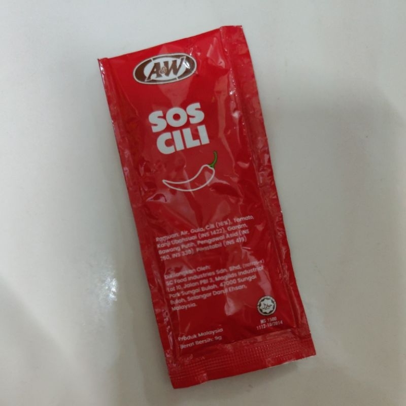 Chili Sauce Sachet / Sos Cili Paket | Shopee Malaysia