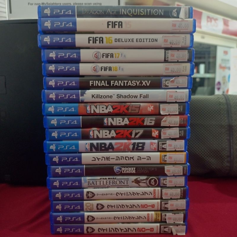 PS4 USED Game Various RM40 Titles (Pre-Owned) | Shopee Malaysia