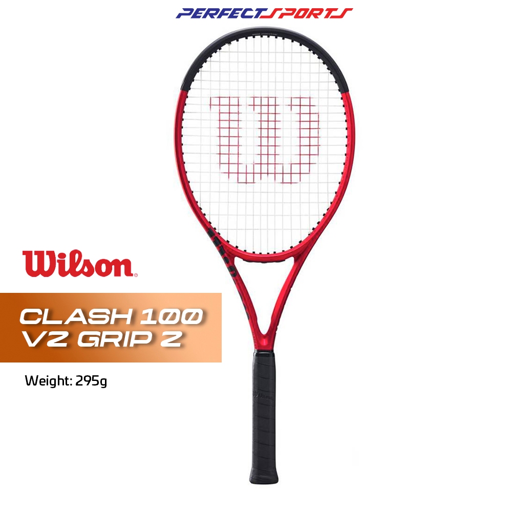 [Free String + Grip] Wilson Clash 100 V2 295g | Shopee Malaysia