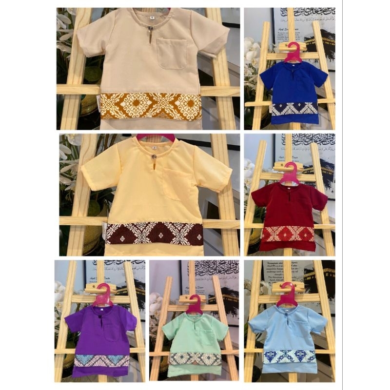 [PREMIUM HIGH] Baju Melayu Kucing Raya Raya Royal Blue Peach Purple ...