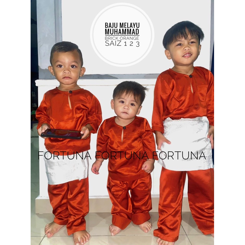[1-6y] Baju Melayu Muhammad Katalog 1 (PERCUMA PYJAMAS/PLAYSET ...