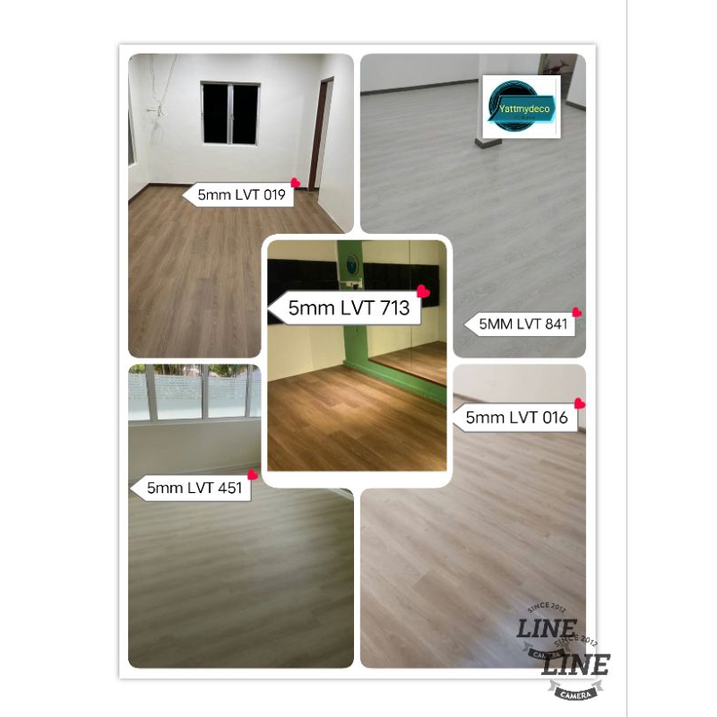 💥5mm vinyl flooring - Interlock system * Ready stock | Shopee Malaysia