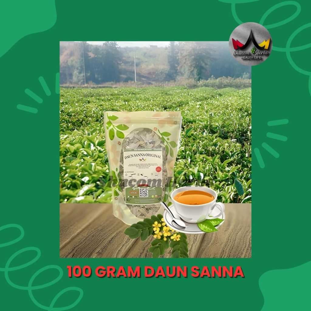 [ NASRI SHOP Readystock ] 100G [ PRODUK TERLARIS ] serbuk daun sanna ...