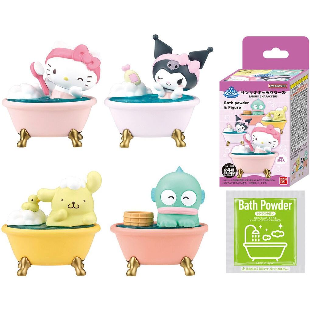 (Random) Bandai Furotomo Warm Bath Time Sanrio Characters | Shopee Malaysia