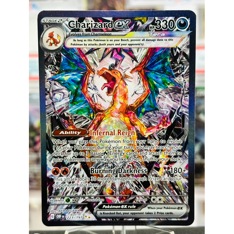 Charizard EX SIR 223/197 - Obsidian Flame | Shopee Malaysia