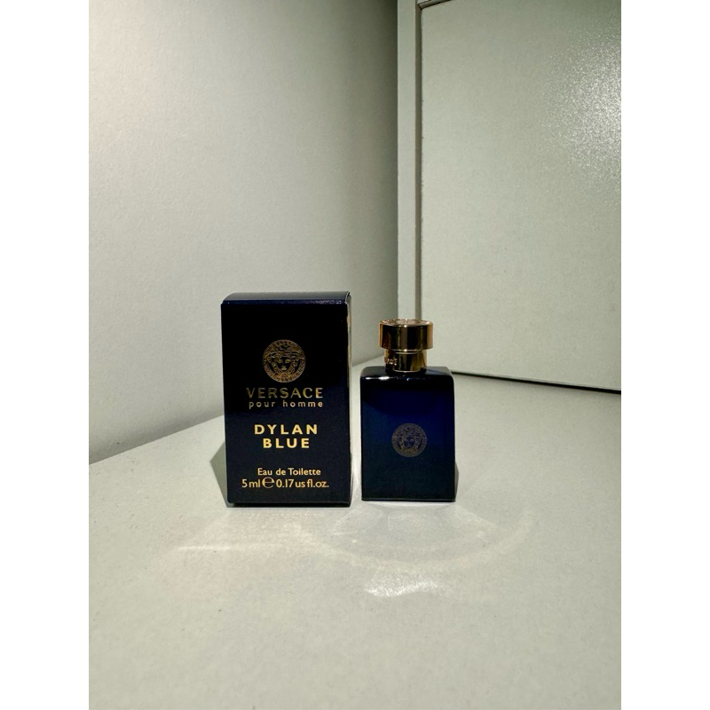 100% Authentic Miniature /Versace Dylan Blue Homme 5ml | Shopee Malaysia