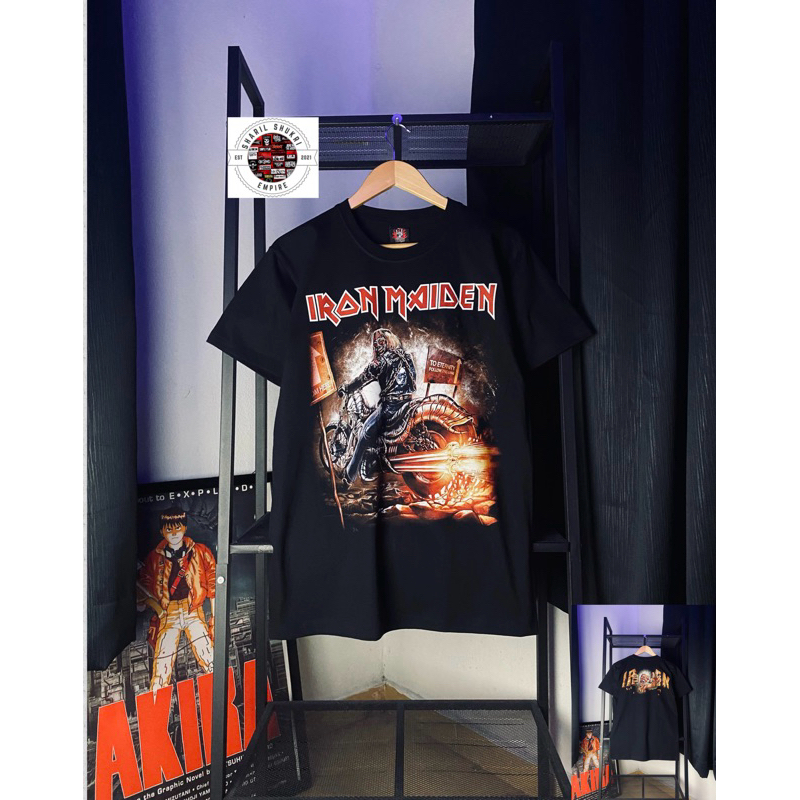 Katalog baju Iron maiden rock yeah | Shopee Malaysia