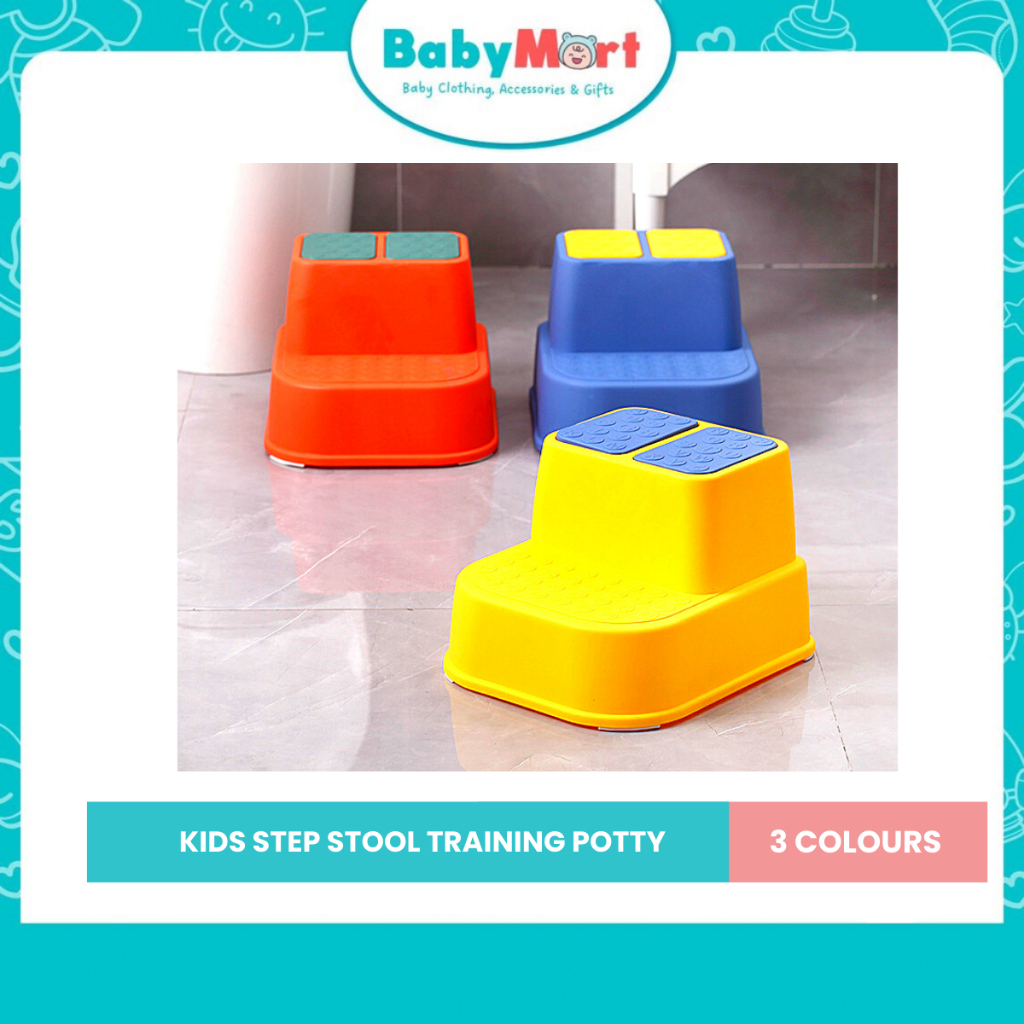 ABC Step Stool Potty Training Anti Slip Baby Dual Height Exercise For ...