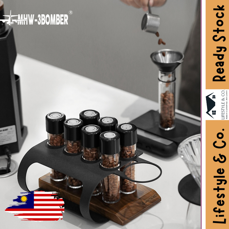 MHW-3BOMBER Single Dose Coffee Bean Storage Tubes 20-26g One-Way ...
