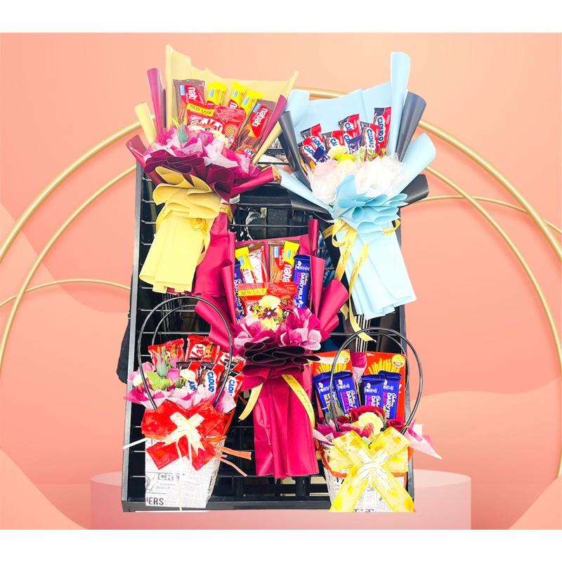 💐🎁 BOUQUET COKLAT BOX & BOUQUET BUNGA COKLAT 💐🎁 | Shopee Malaysia