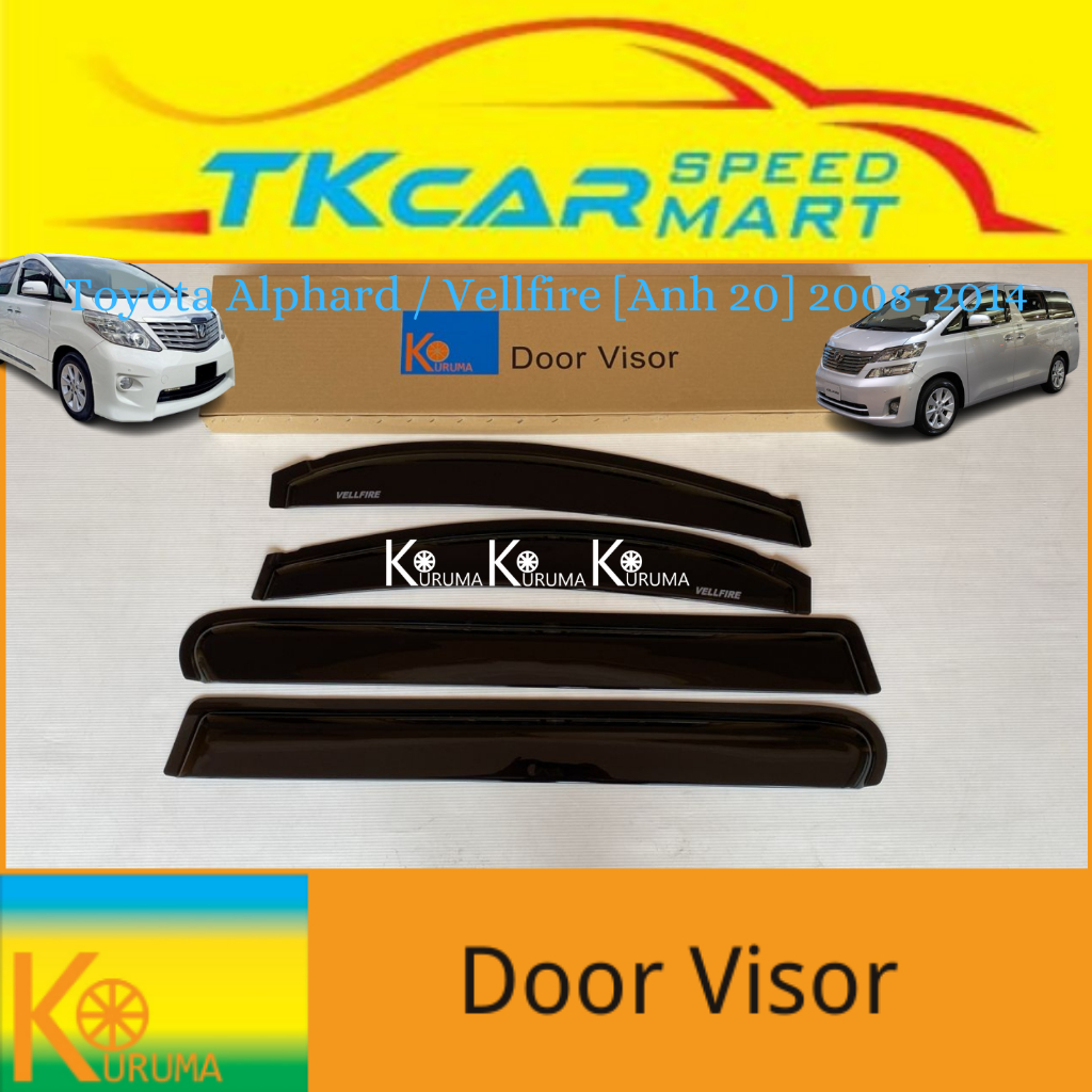 [READY STOCK] TOYOTA VELLFIRE / ALPHARD MPV [ANH 20] 2008-2014 2 ND GEN ...