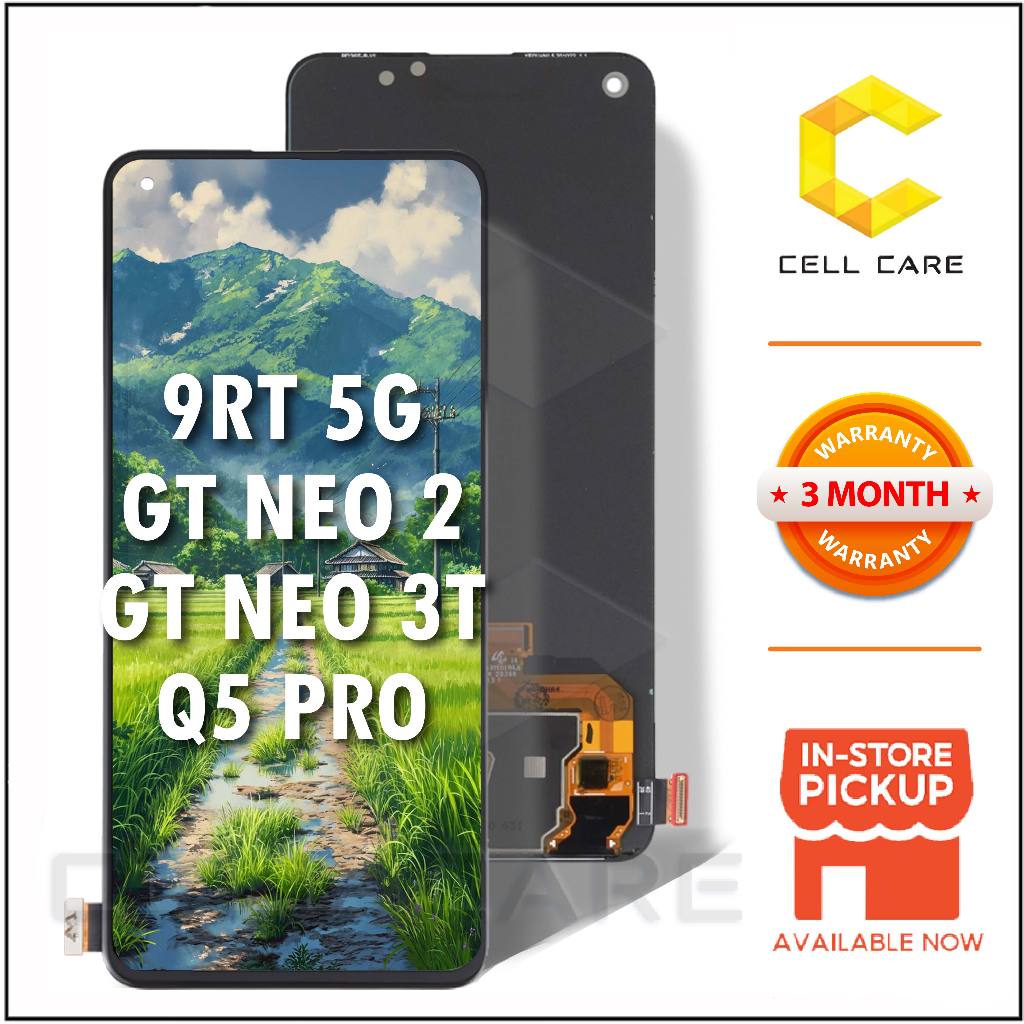 CellCare LCD Screen Display Compatible For REALME GT NEO 2 / REALME GT NEO 3T / REALME Q5 PRO ...