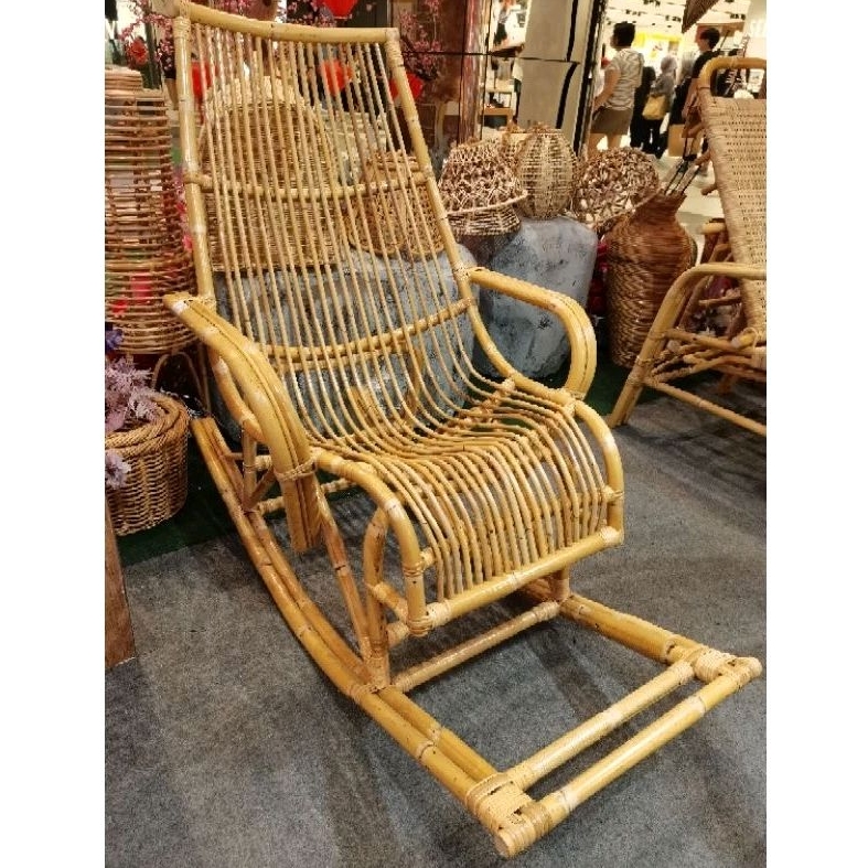 [The Rattan House] Extra Large Tripple Handle Superior MANAU Rattan ...