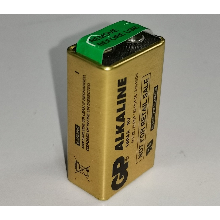 Original 9V ALKALINE BATTERY for Smart Tag Maxtag GP | Shopee Malaysia