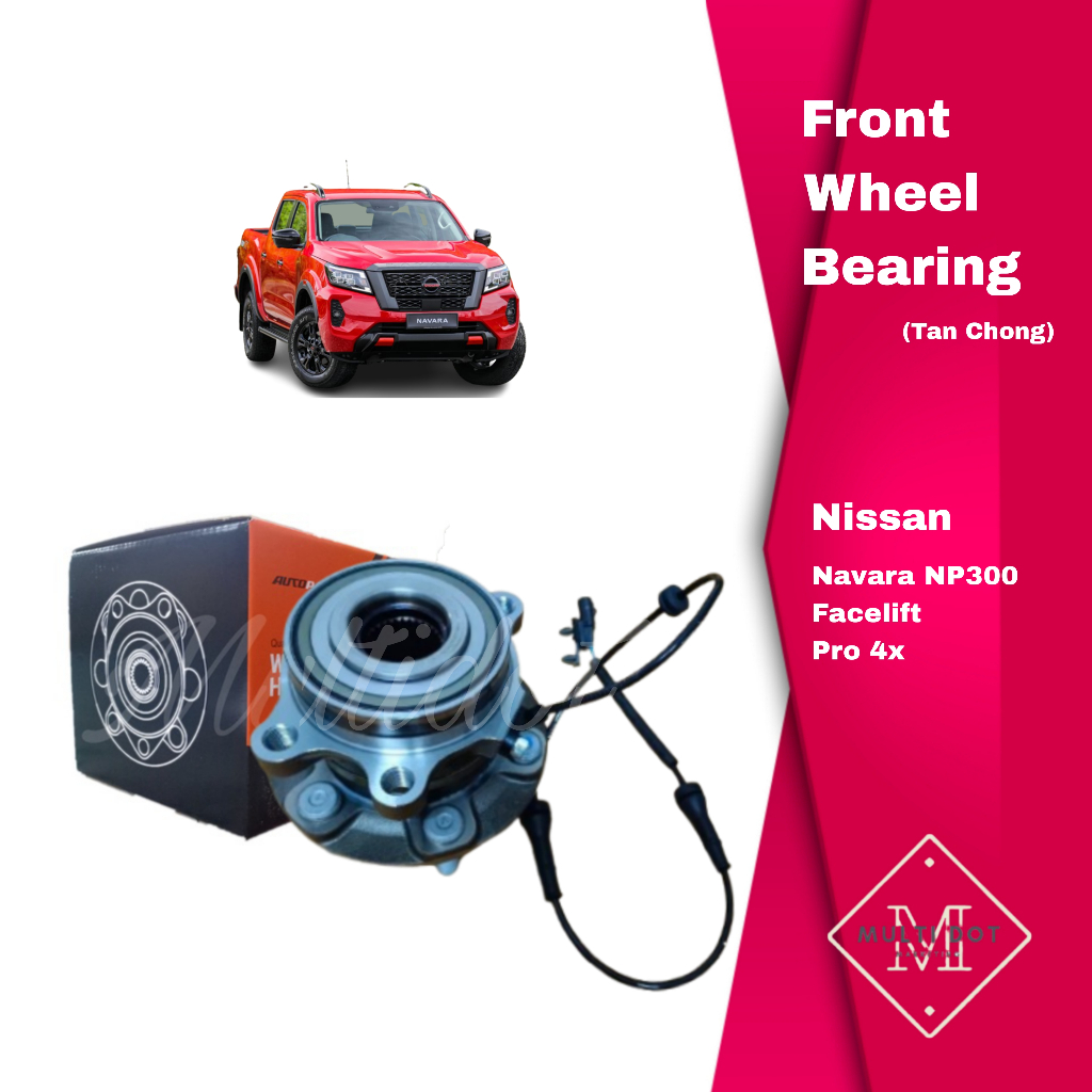 Nissan Navara NP300 PRO-4X Front Wheel Bearing with Hub Tan Chong ...