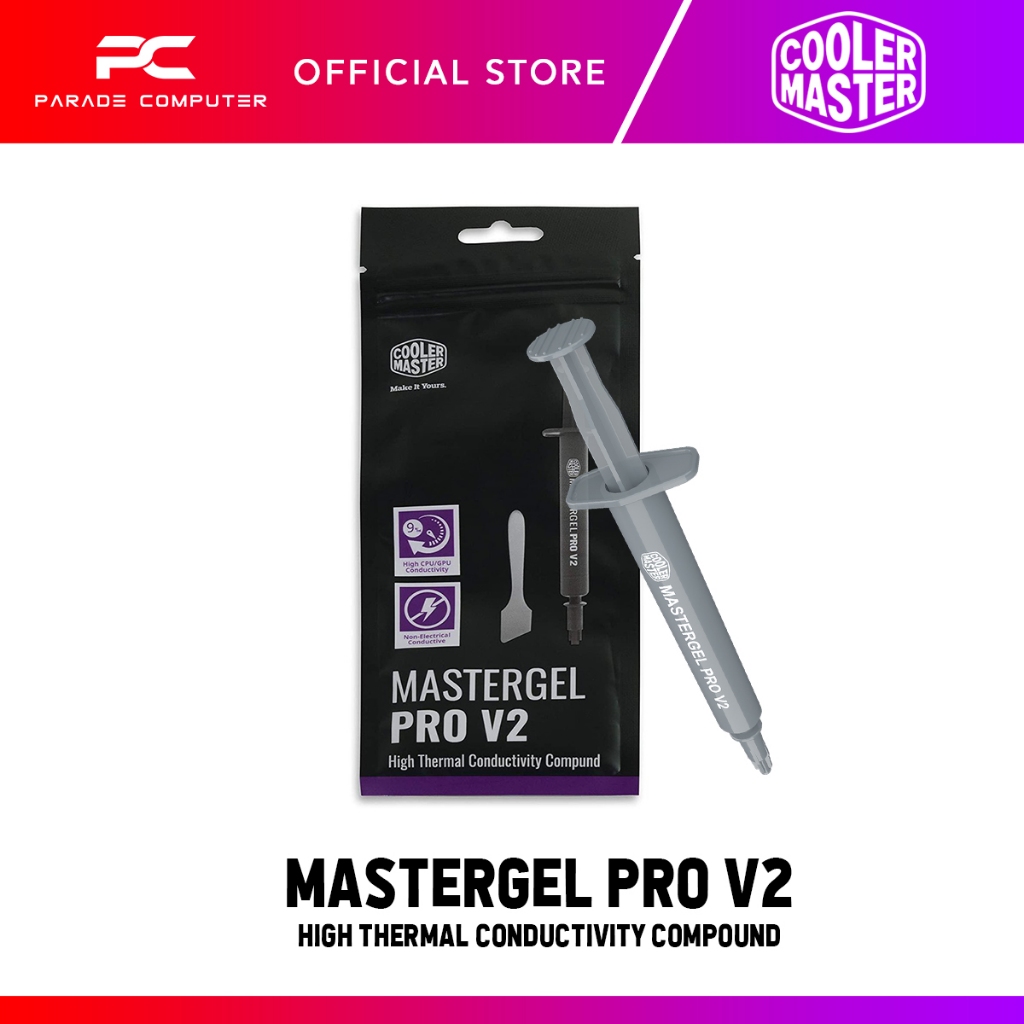 COOLER MASTER MASTERGEL PRO V2 THERMAL GREASE | Shopee Malaysia