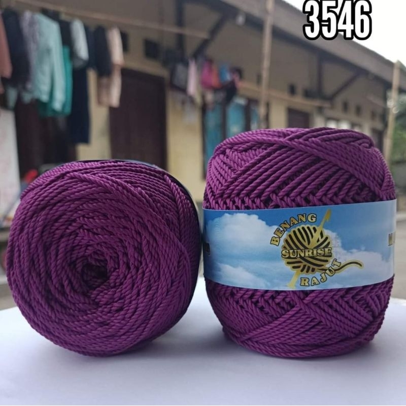 Benang Polysunrise / Sunrise yarn/ Poly indo | Shopee Malaysia
