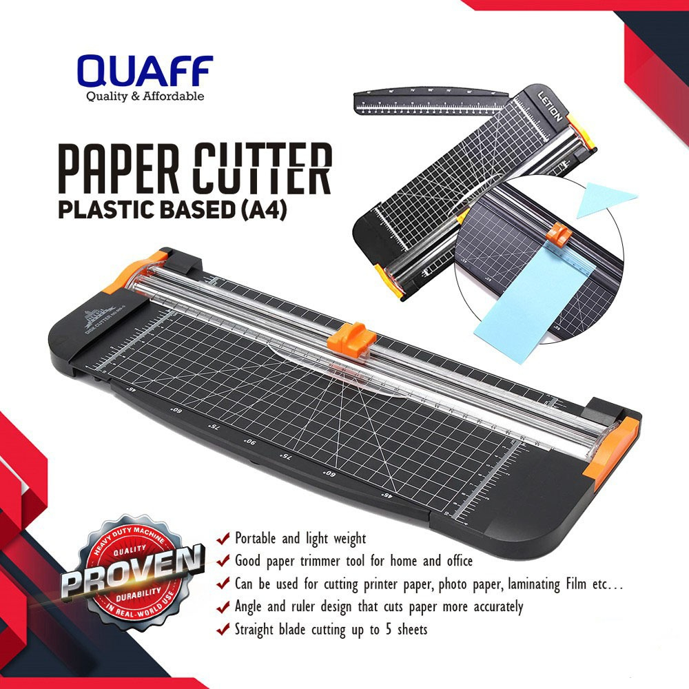 Plastic Base Paper Cutter A4 Size School Office Cutting Tool Picture ...